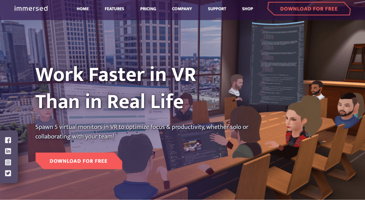 メタバース体験！Oculus Quest 2でimmersedを使ってバーチャルオフィスにチャレンジしてみた話 | ファブリカコミュニケーションズ